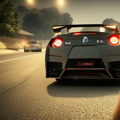 Nissan GT-R Skyline R35 - AI Generated Artwork - NightCafe Creator