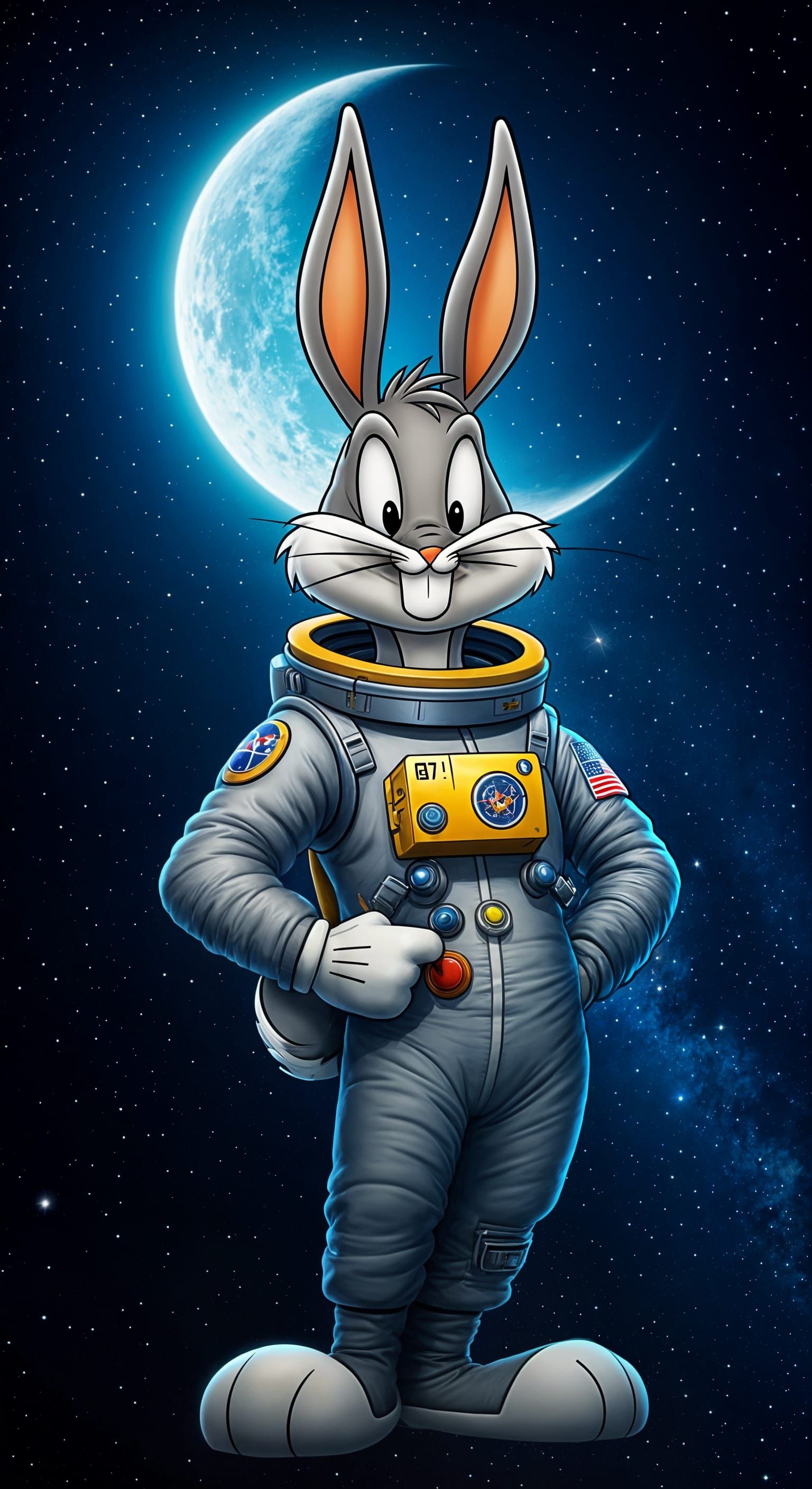 Bugs Bunny astronaut - Bugs Bunny astronaut