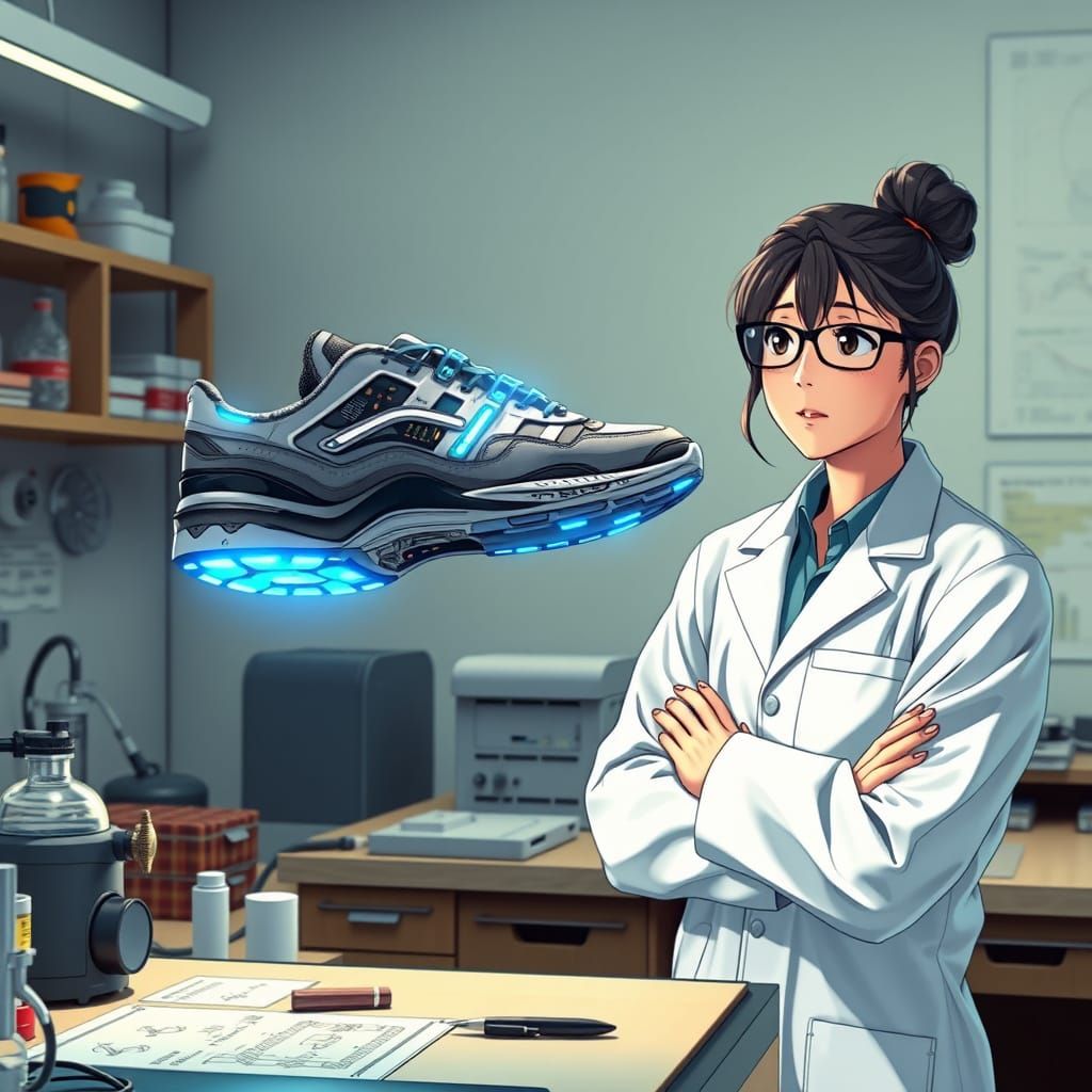 levitating shoes - Scientist Discovers Groundbreaking Levita...