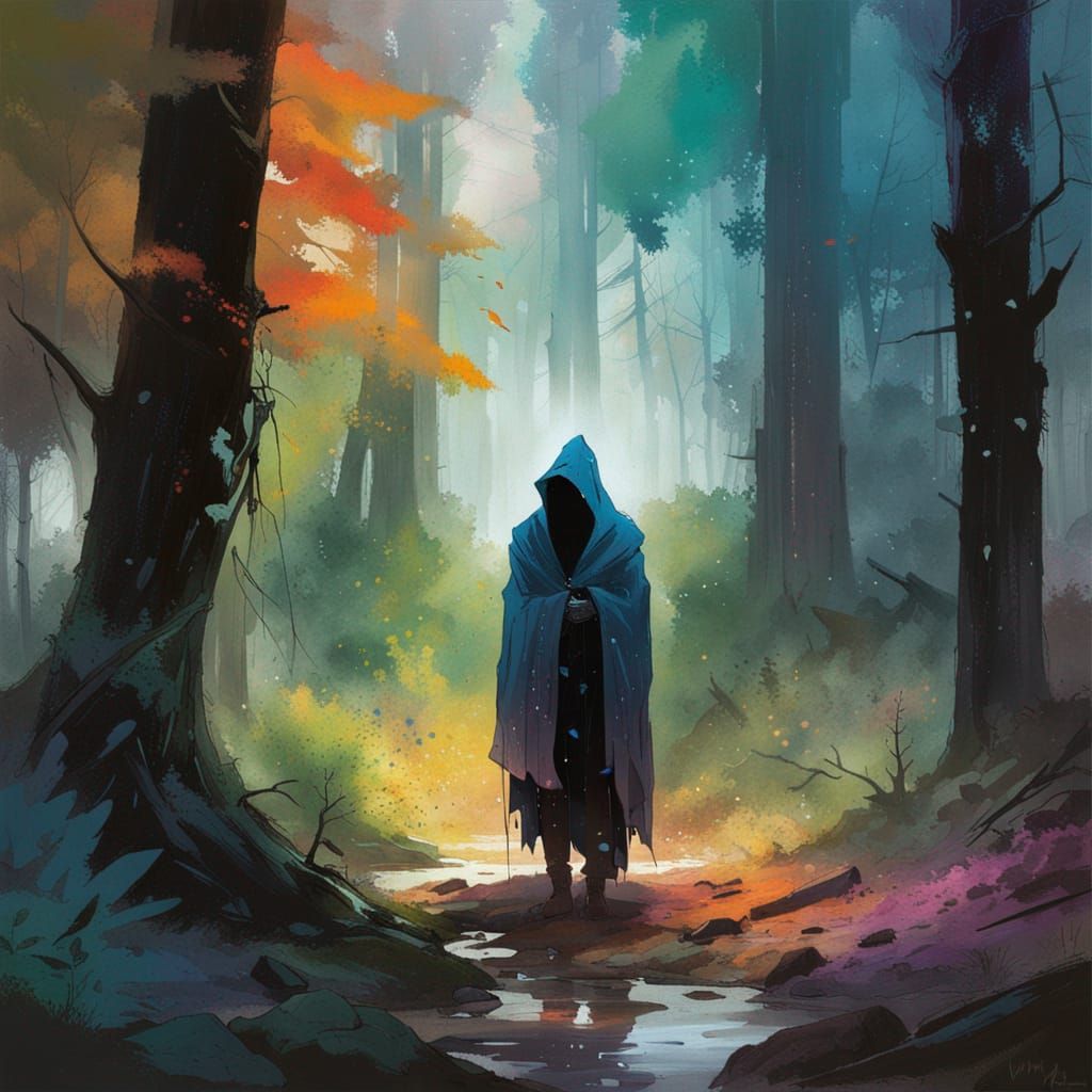 Menacing Figure - AI Generated Artwork - NightCafe Creator