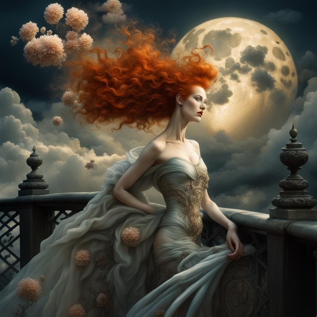 Moonfall - AI Generated Artwork - NightCafe Creator