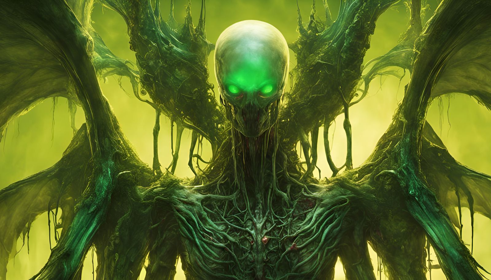 Atrocious angelic humanoid - AI Generated Artwork - NightCafe Creator