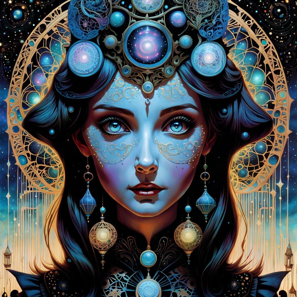 Agatha "Night Countess" - AI Generated Artwork - NightCafe Creator