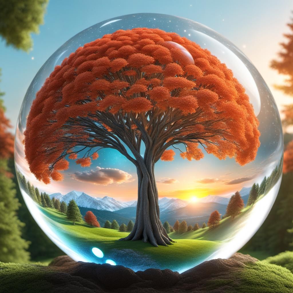 Tree - AI Generated Artwork - NightCafe Creator