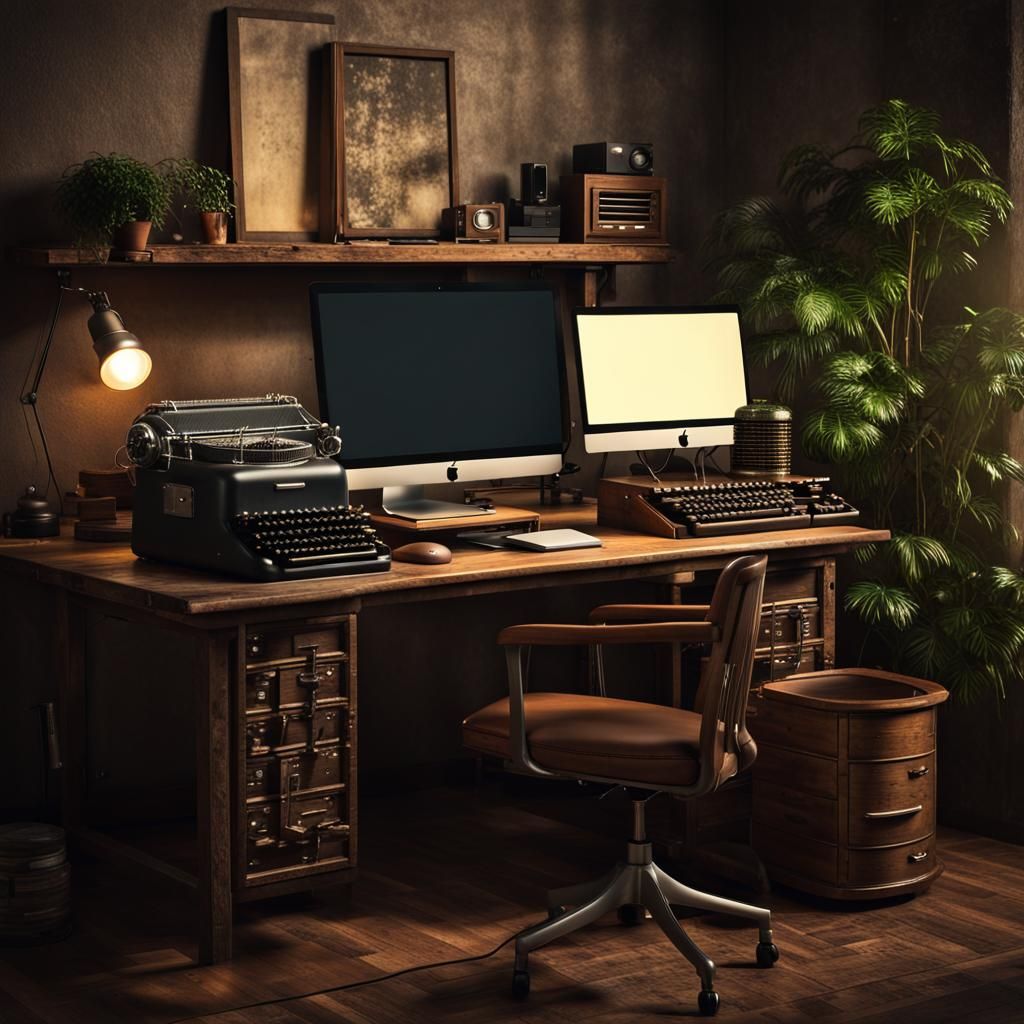 Vintage Technology - AI Generated Artwork - NightCafe Creator