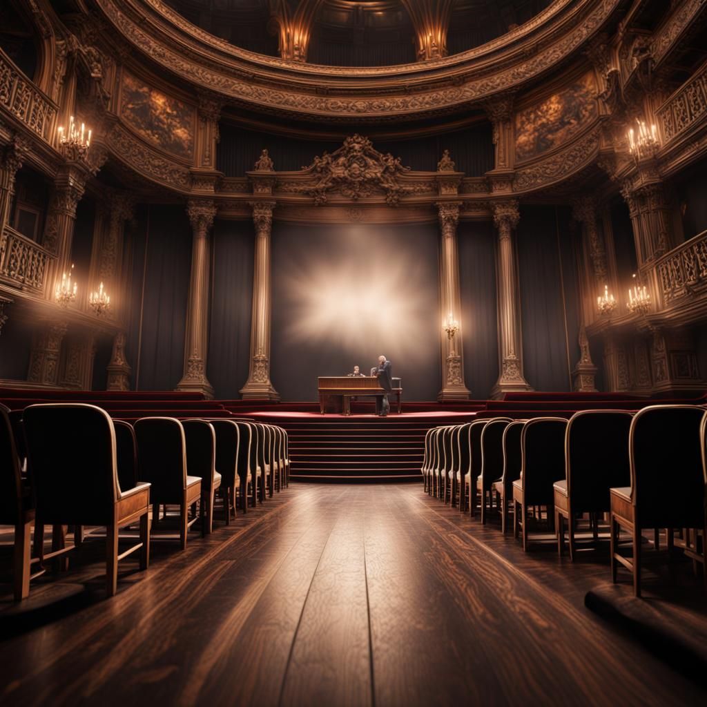 Auditorium - AI Generated Artwork - NightCafe Creator