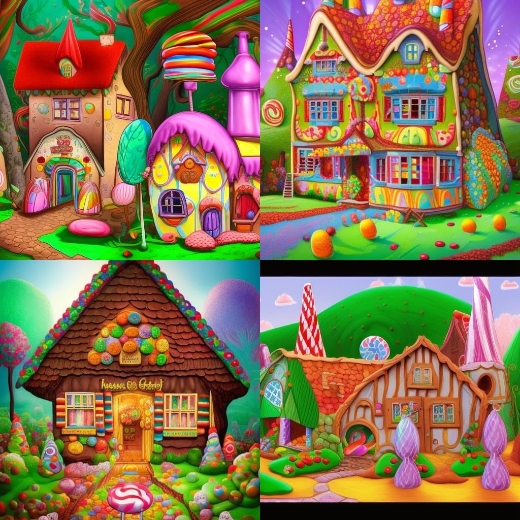 A house of hansel and gretel - AI Generated Artwork - NightCafe Creator