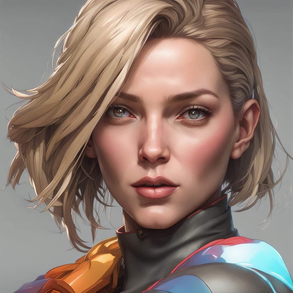 andriod 18 - AI Generated Artwork - NightCafe Creator