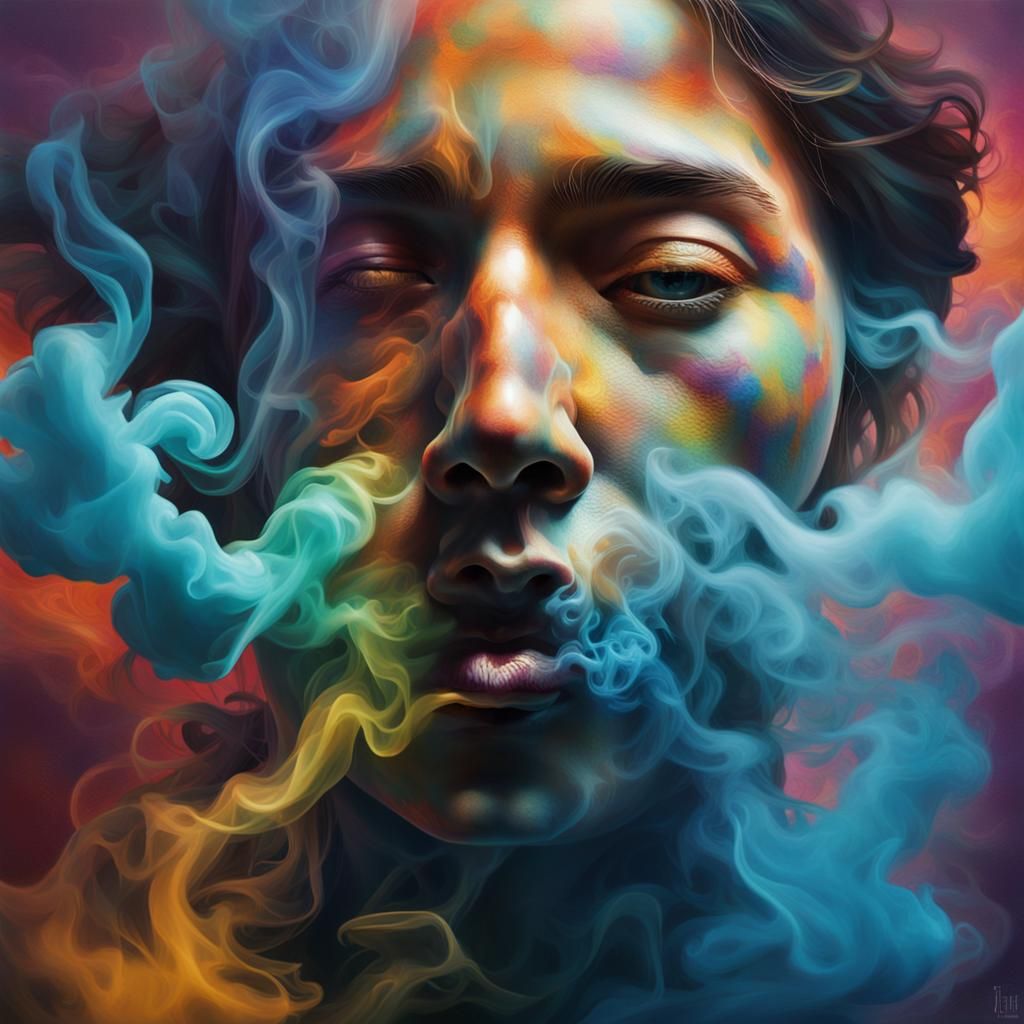 Dreams of Smoke - AI Generated Artwork - NightCafe Creator
