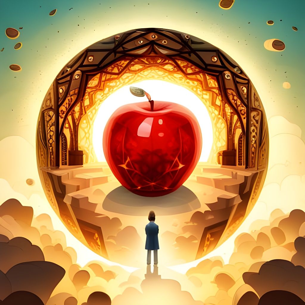 Questioning the Big Apple - AI Generated Artwork - NightCafe Creator