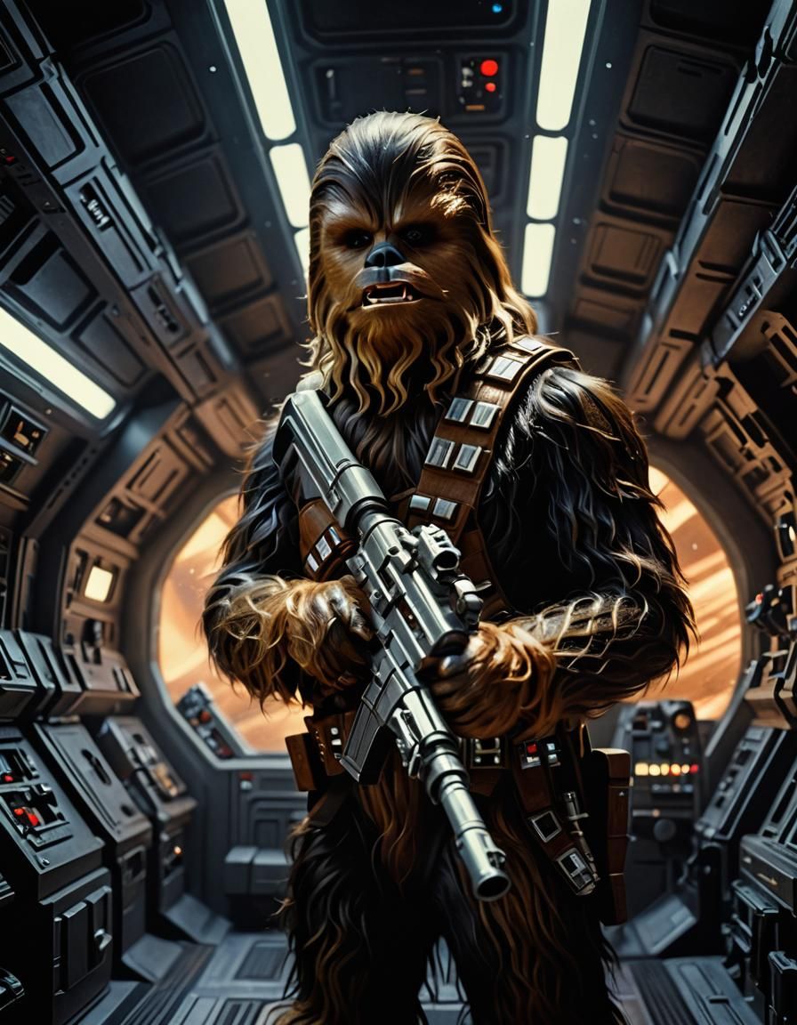 Chewbacca - AI Generated Artwork - NightCafe Creator