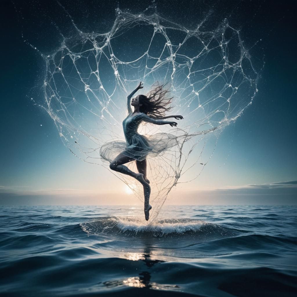 Spectral world. Single image. The social contract. Magical realism. She ...