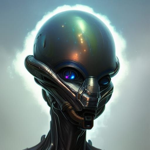 Alien. - AI Generated Artwork - NightCafe Creator