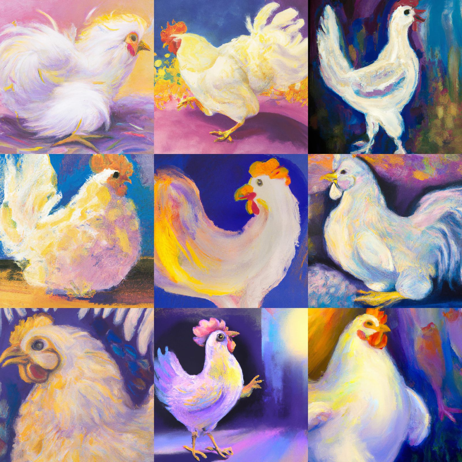 Chicken in verse. - AI Generated Artwork - NightCafe Creator