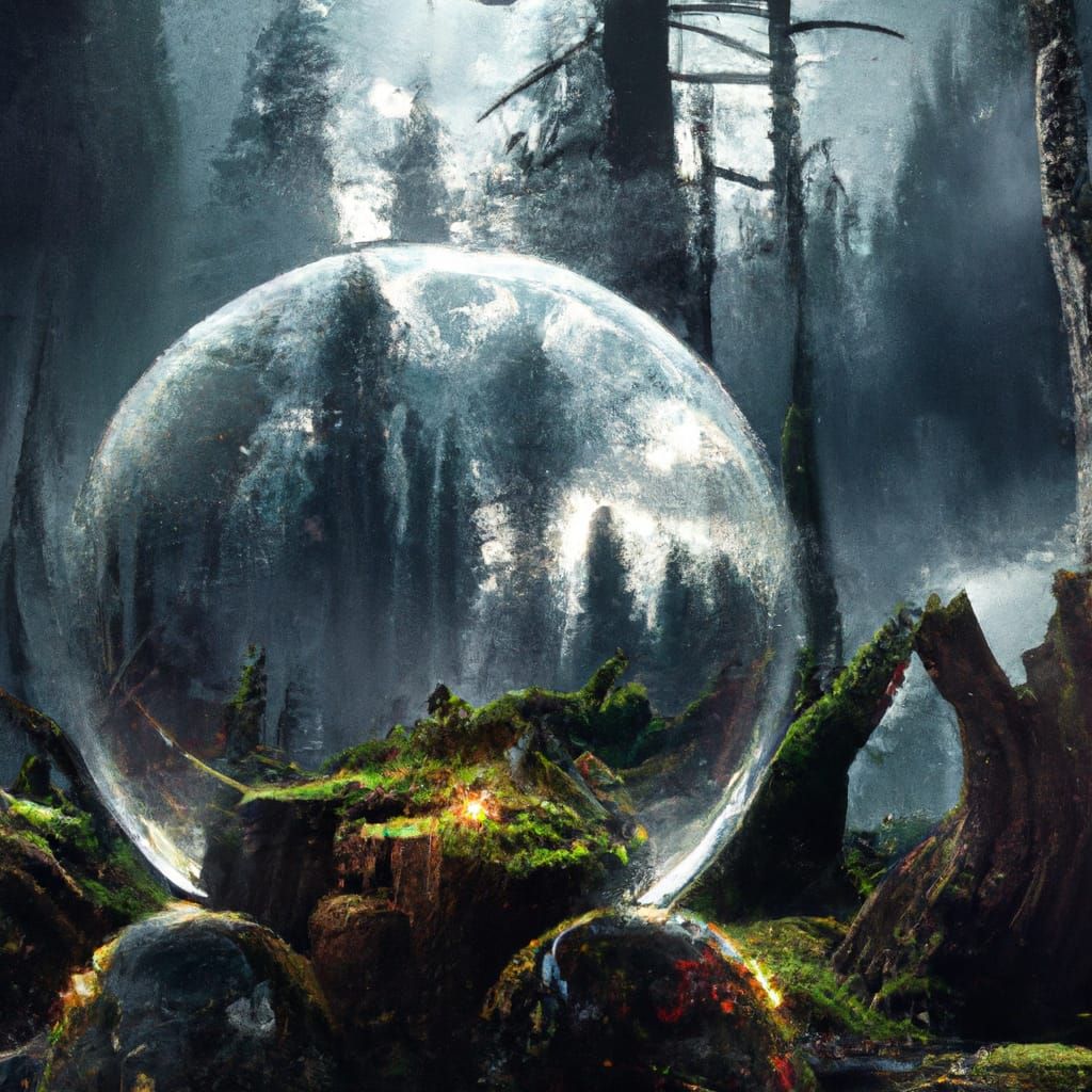 Orb # 4 - AI Generated Artwork - NightCafe Creator