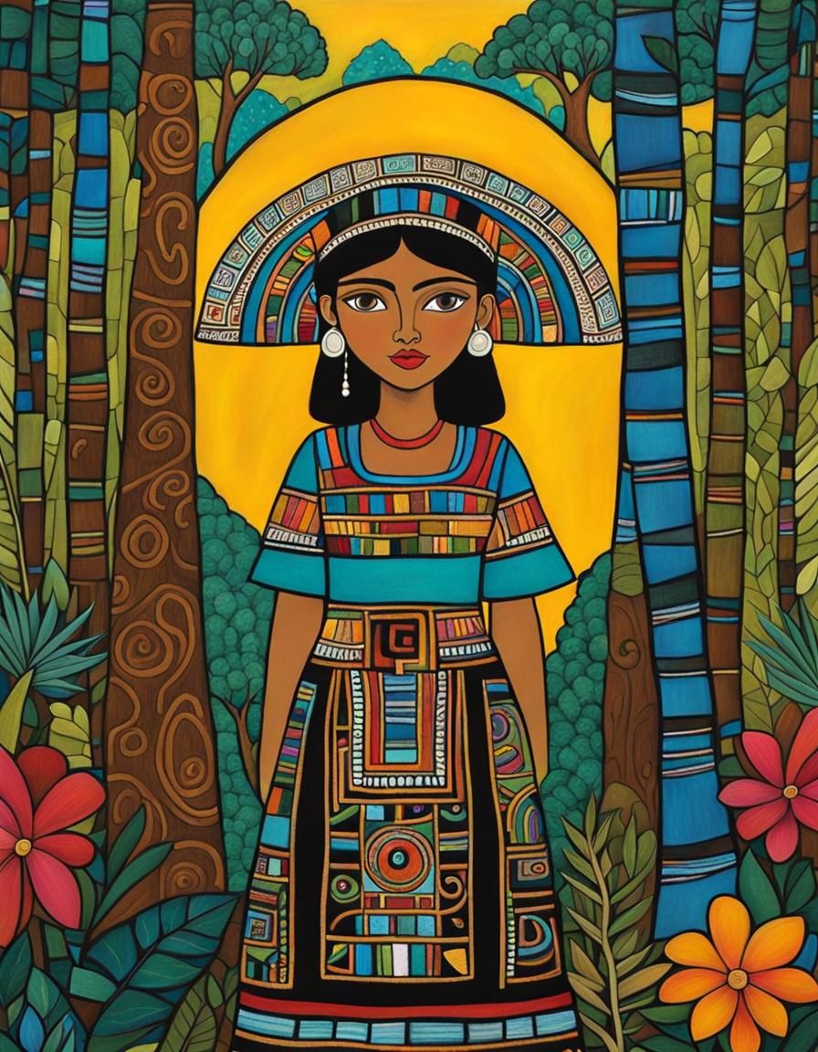 Maya Princess #57 - AI Generated Artwork - NightCafe Creator