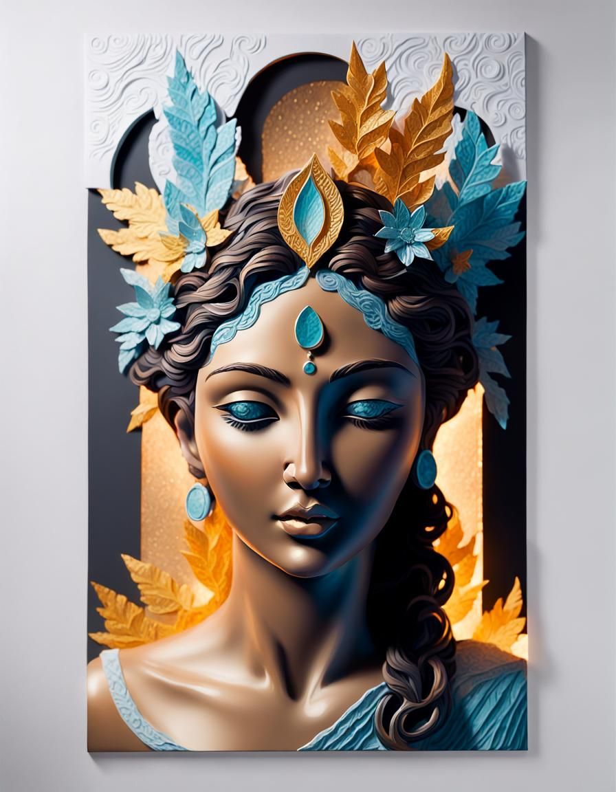 Ethereal Goddess - AI Generated Artwork - NightCafe Creator