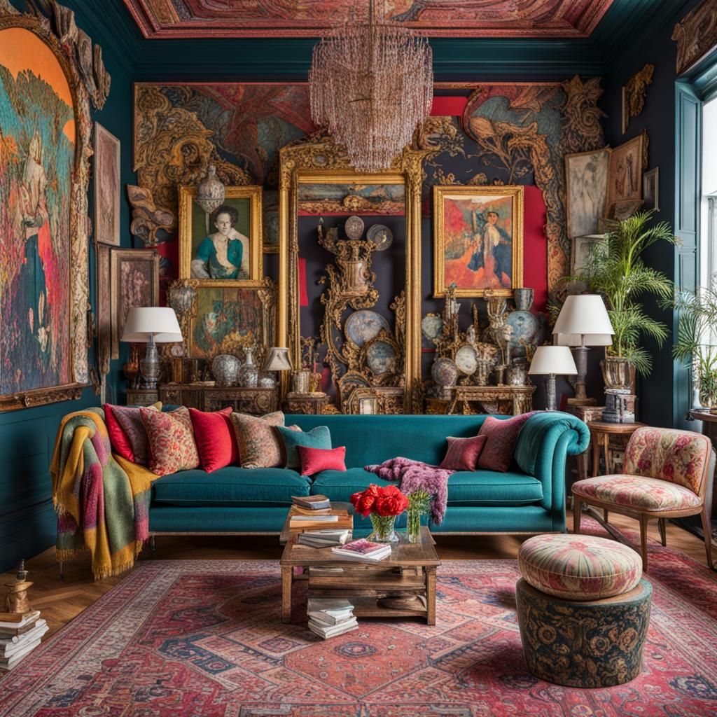 Maximalism - AI Generated Artwork - NightCafe Creator