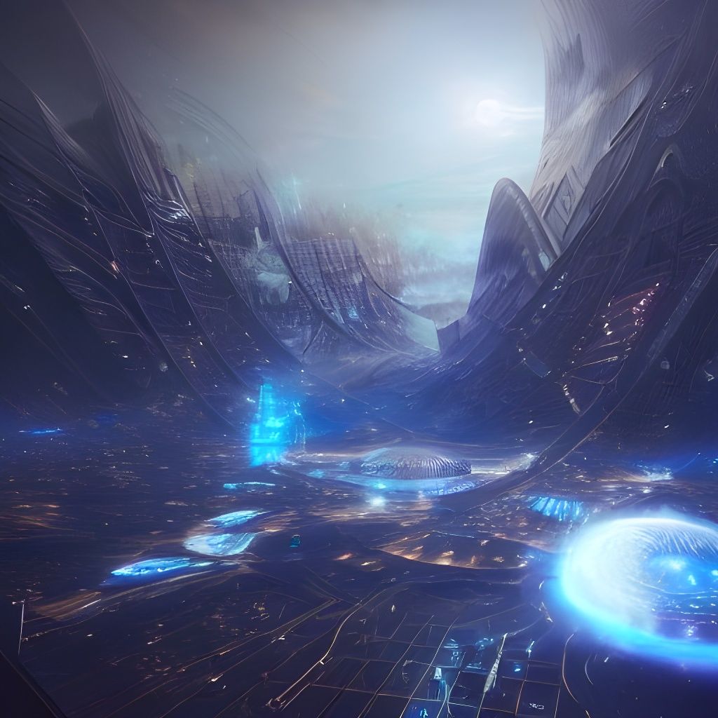 Sun Colony III - AI Generated Artwork - NightCafe Creator