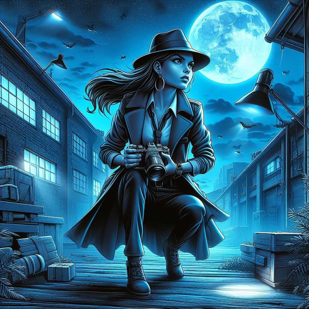 Detective Stakeout Pt 3 - AI Generated Artwork - NightCafe Creator