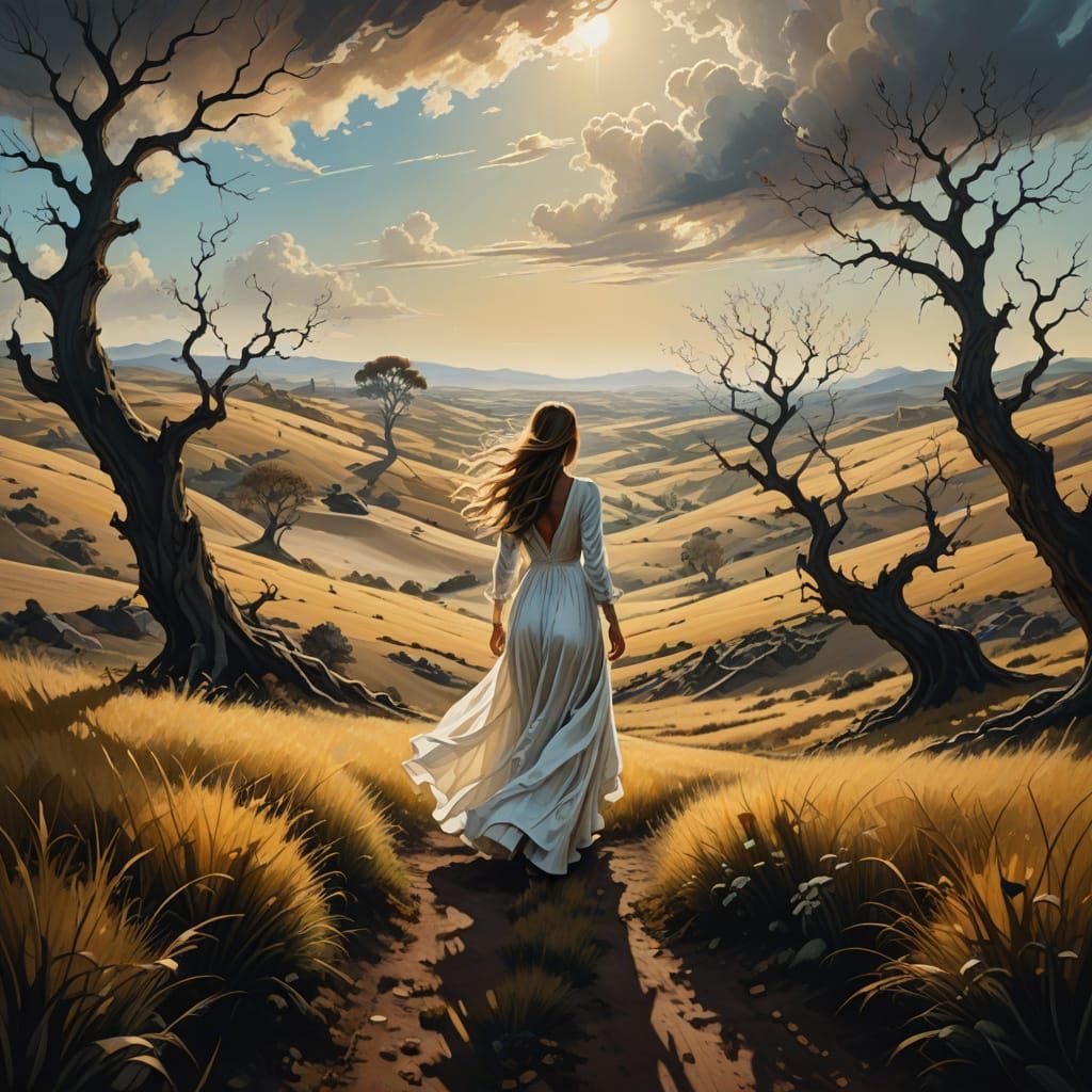 The wind cries mary - Surreal Dreamscapes with Ethereal Ligh...