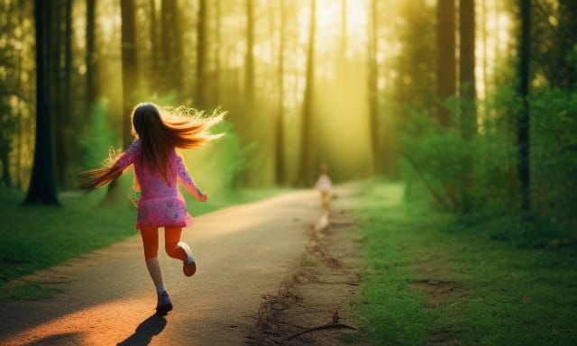 Running free - AI Generated Artwork - NightCafe Creator