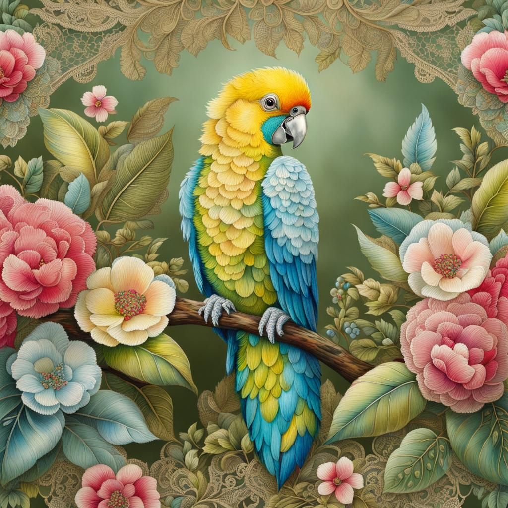 Parrot - AI Generated Artwork - NightCafe Creator