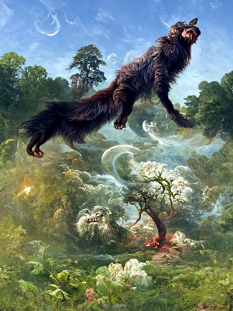 Werewolf - AI Generated Artwork - NightCafe Creator