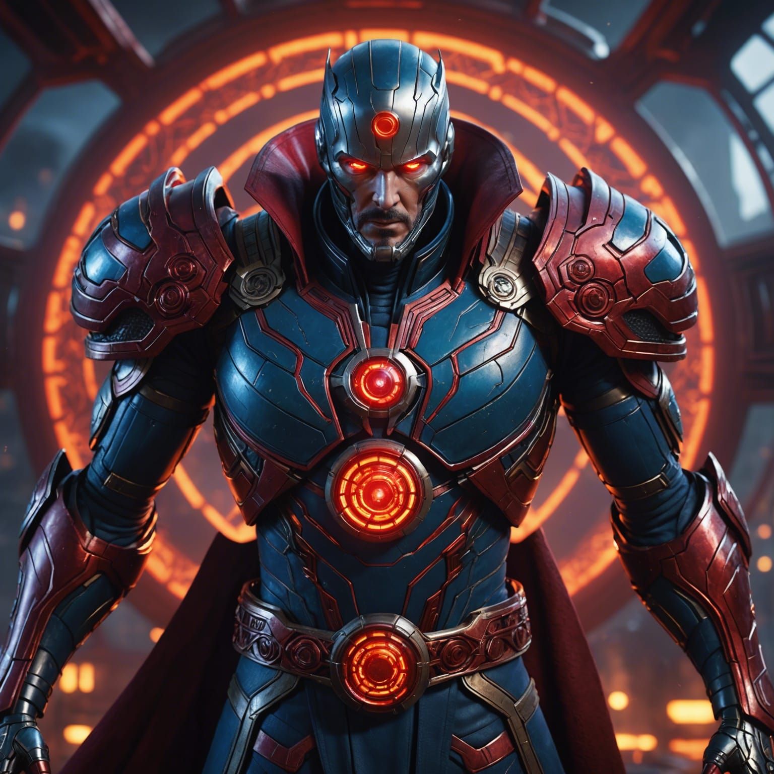 Ultron controlled Doctor Strange - AI Generated Artwork - NightCafe Creator