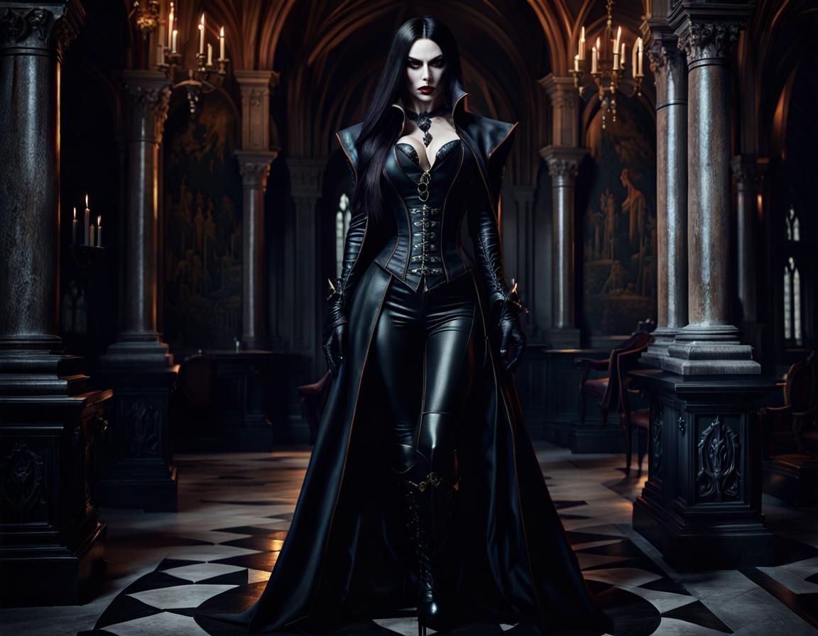 Vampire Countess 5 - AI Generated Artwork - NightCafe Creator