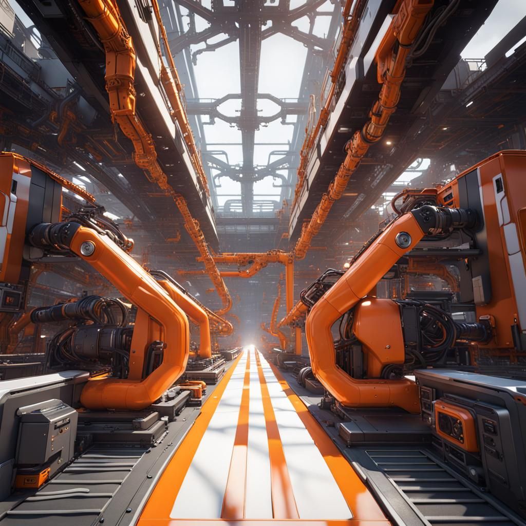 Satisfactory Pipeworks - AI Generated Artwork - NightCafe Creator