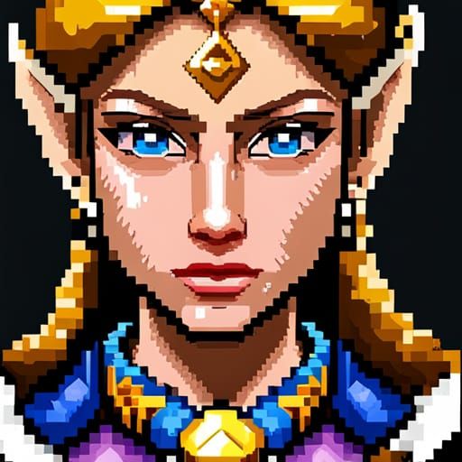 Princess of Hyrule - AI Generated Artwork - NightCafe Creator