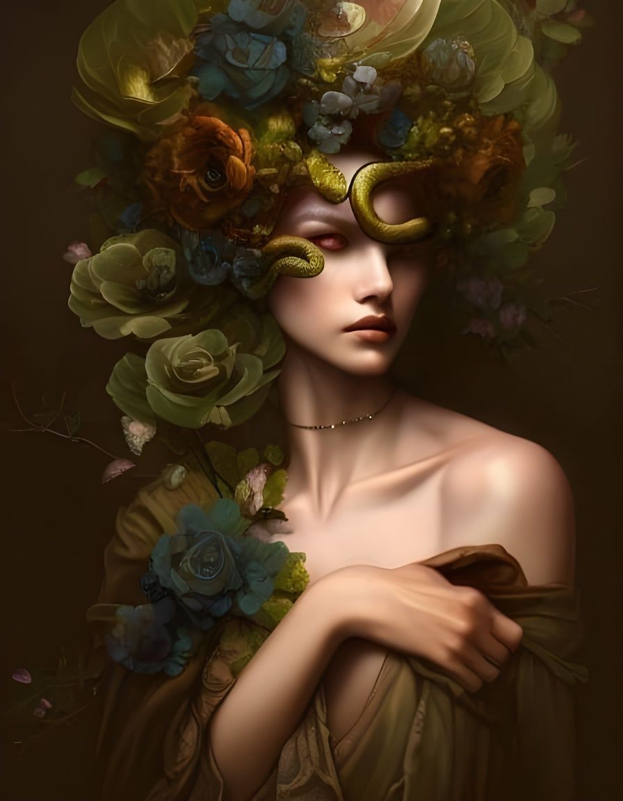 Medusa [2] - AI Generated Artwork - NightCafe Creator