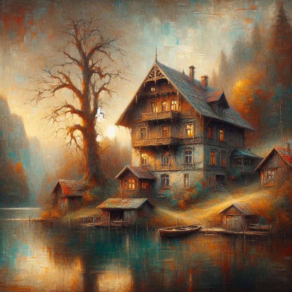 Old House - AI Generated Artwork - NightCafe Creator