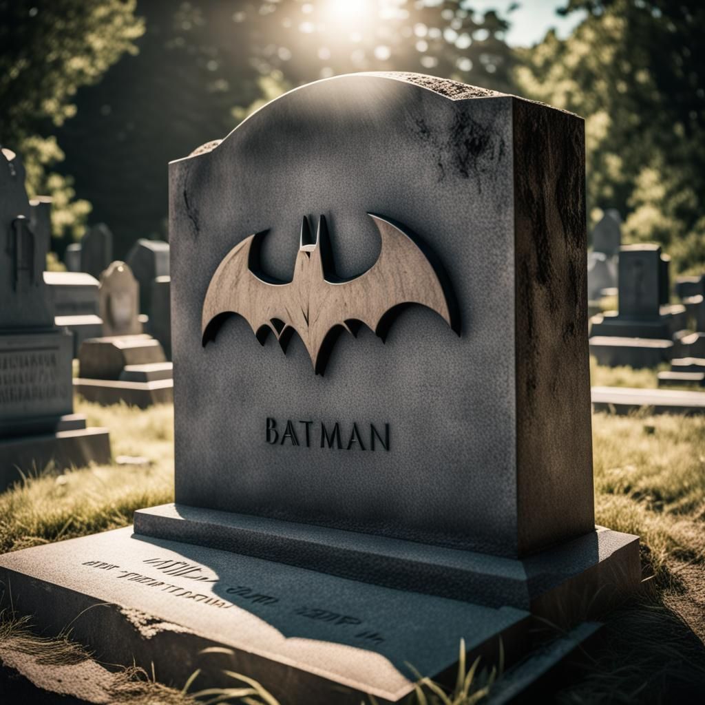 Batman's Grave - AI Generated Artwork - NightCafe Creator