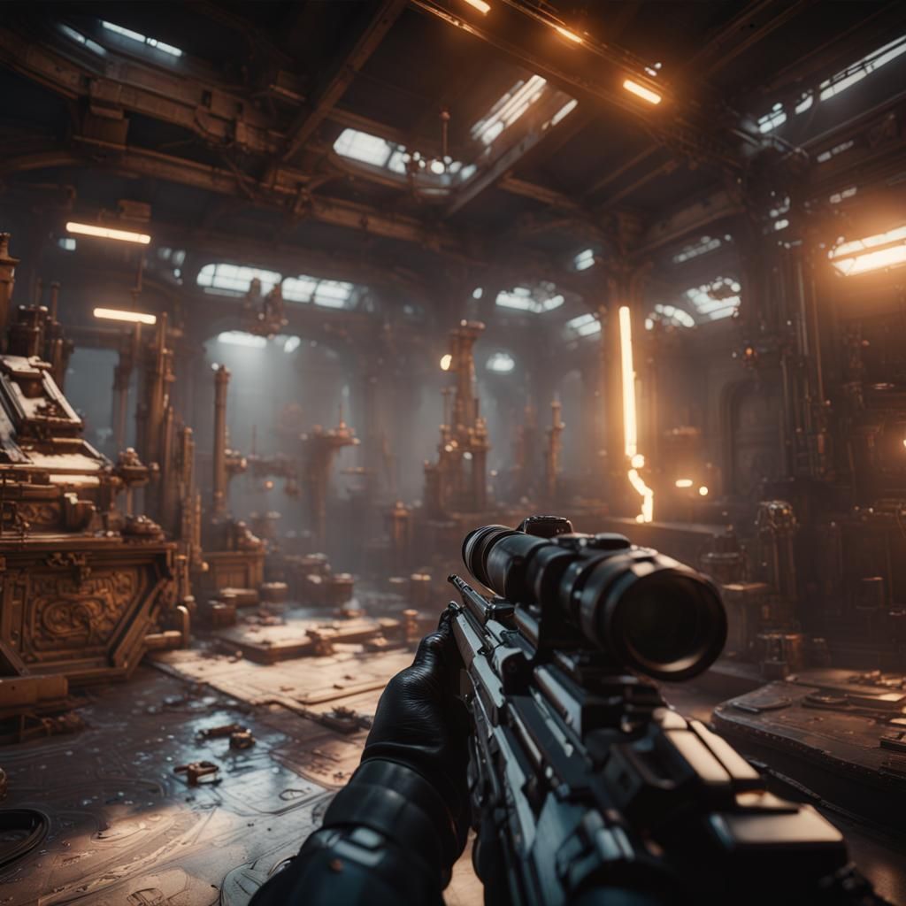 3d Video game demo with HUD overlay - AI Generated Artwork - NightCafe ...