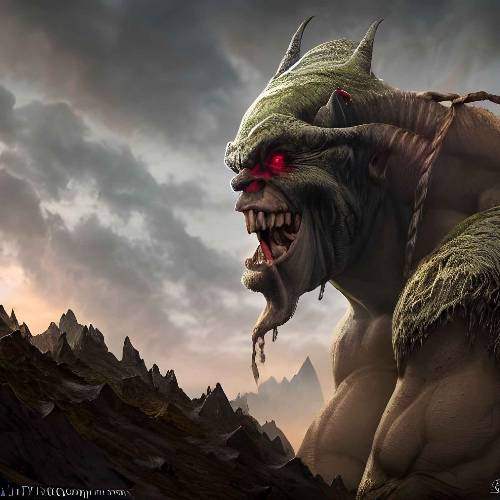 Orc - AI Generated Artwork - NightCafe Creator