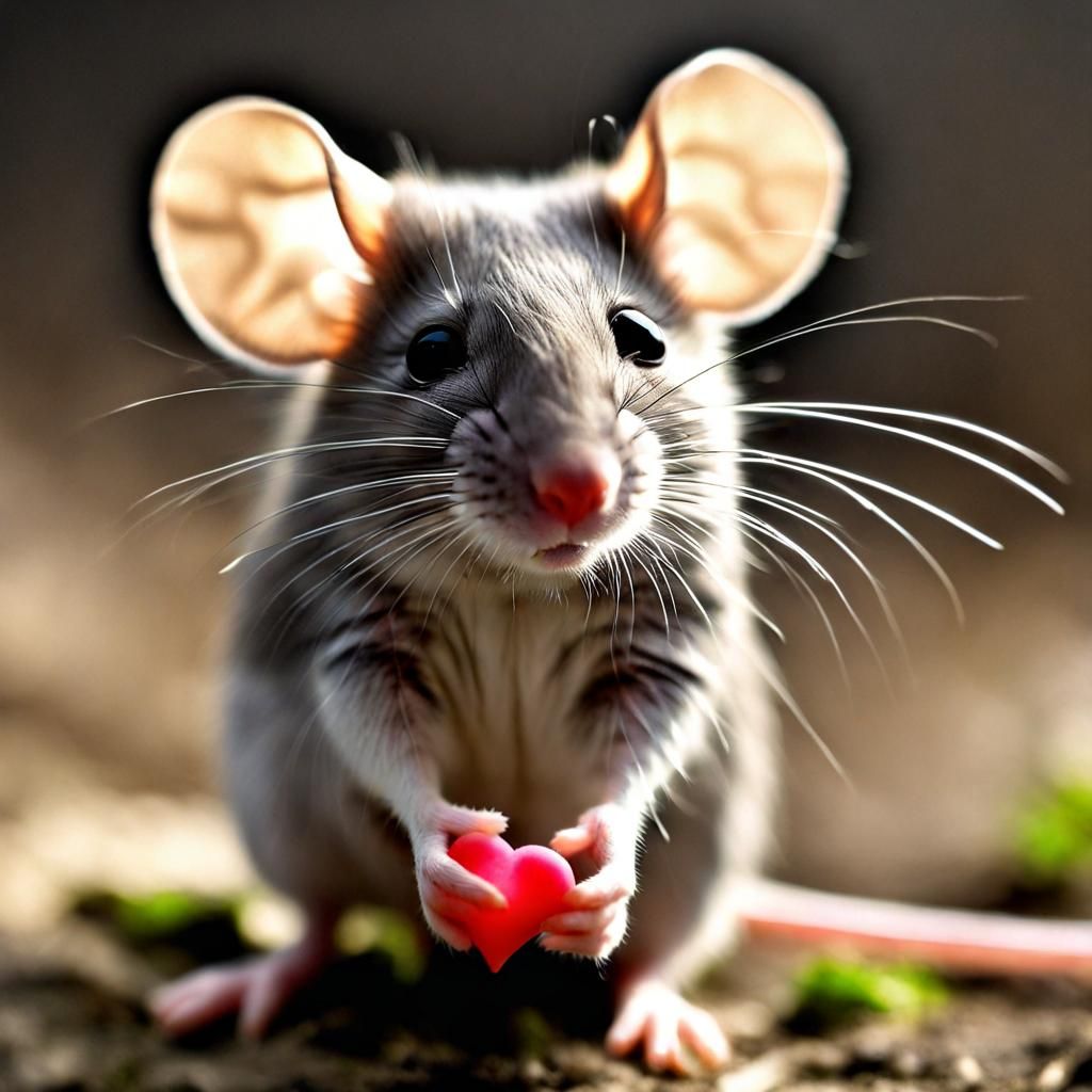 I love mice. mice is my favorite animal. my father is mice breeder ...