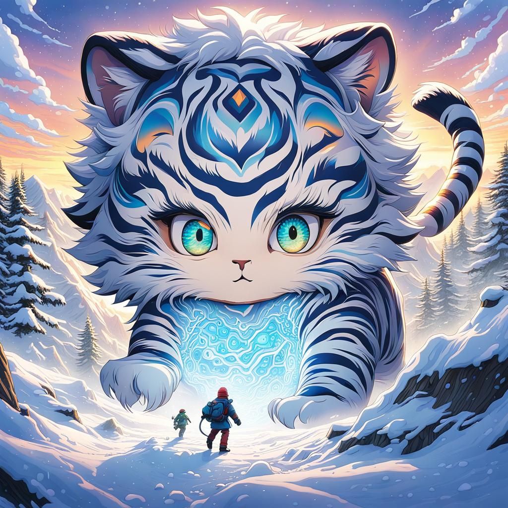 Anime Cat - AI Generated Artwork - NightCafe Creator