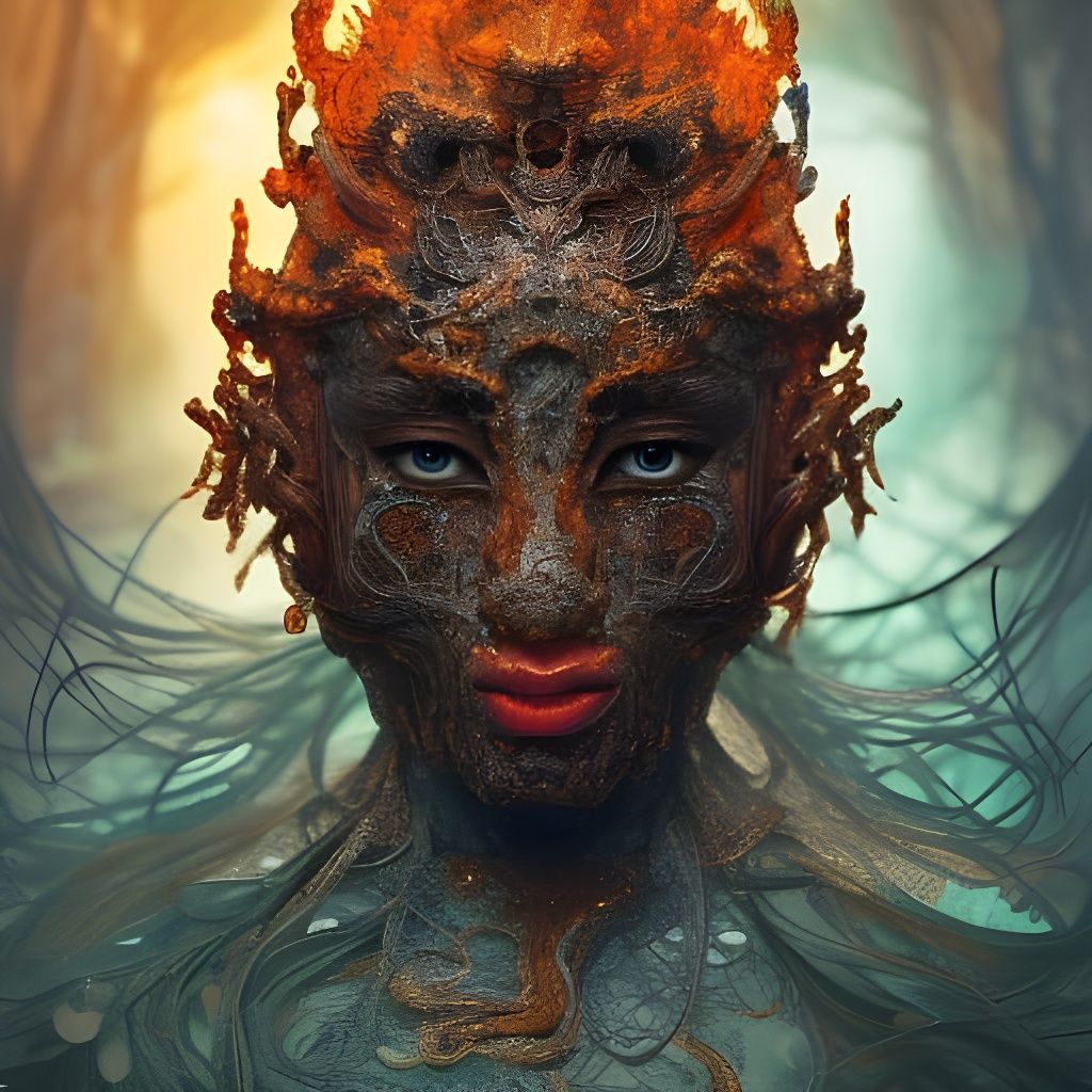 Honey Elemental Humanoid - AI Generated Artwork - NightCafe Creator