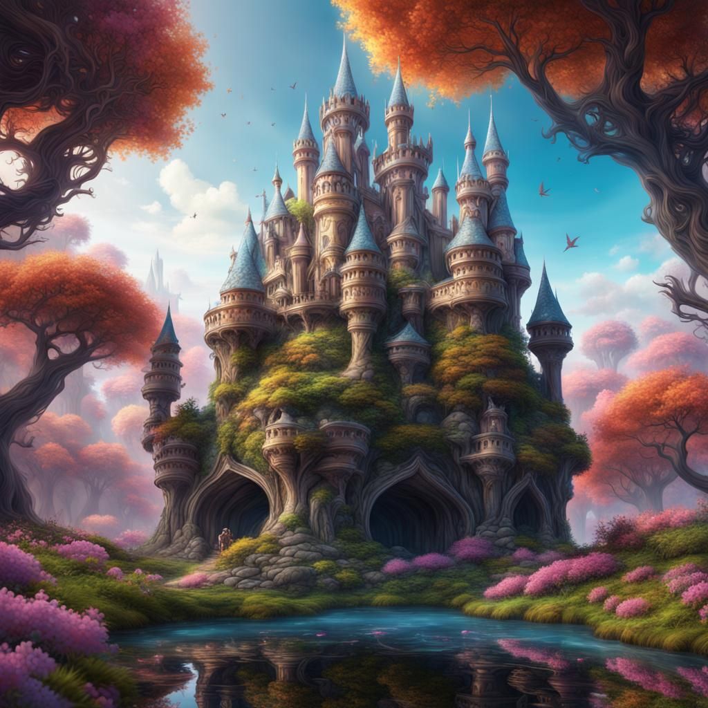 castle - AI Generated Artwork - NightCafe Creator