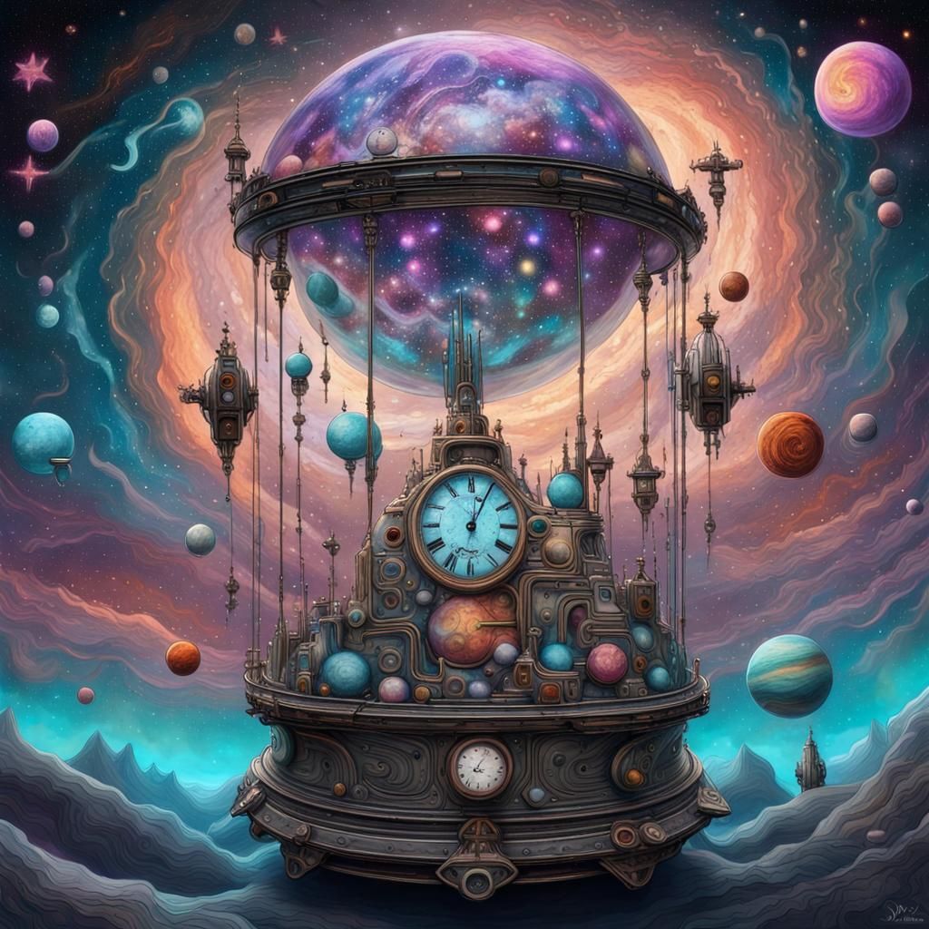 Time Machine - AI Generated Artwork - NightCafe Creator