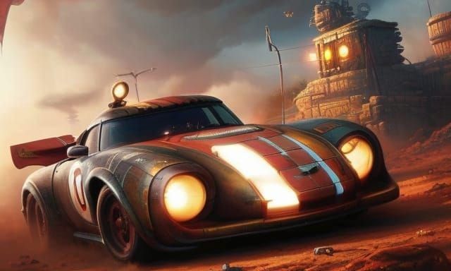 Ace of the wasteland race - AI Generated Artwork - NightCafe Creator