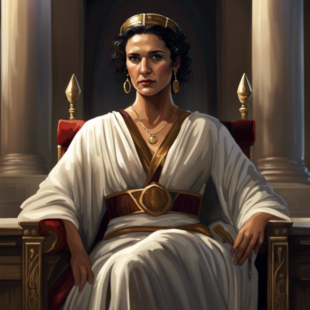 Gaia Julia Caesar, First Consulatrix of the Roman Republic - AI ...