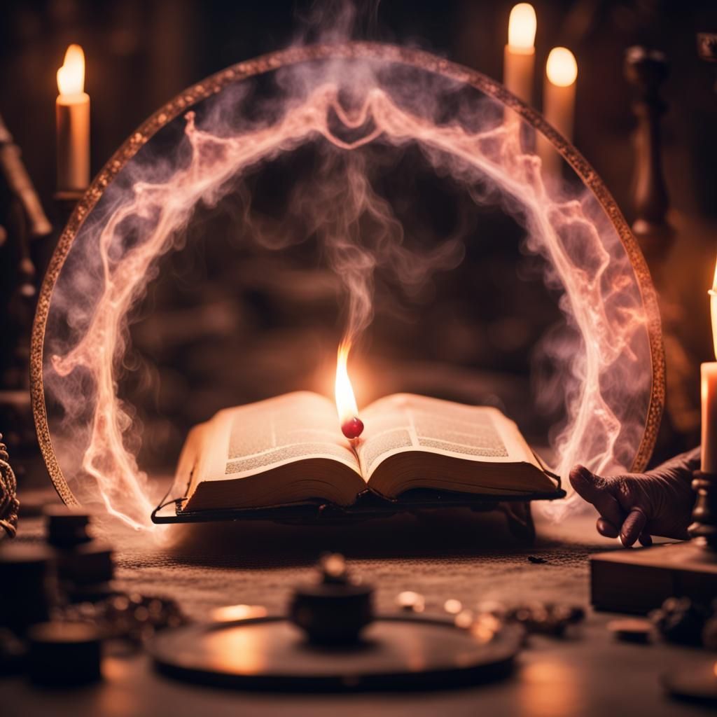 Grimoire spells - AI Generated Artwork - NightCafe Creator