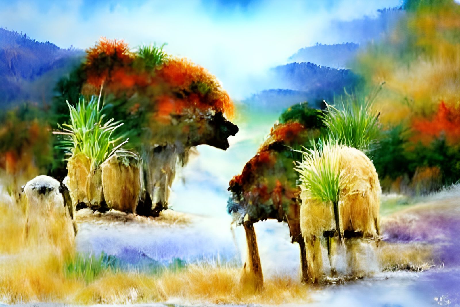 The wolf and the lamb will feed together and the lion will eat straw ...