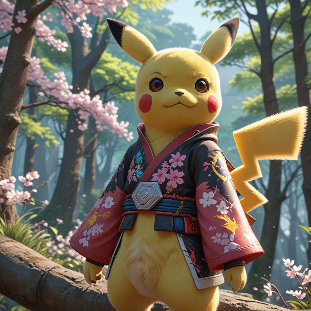 Pikachu Ninja - Pikachu Ninja