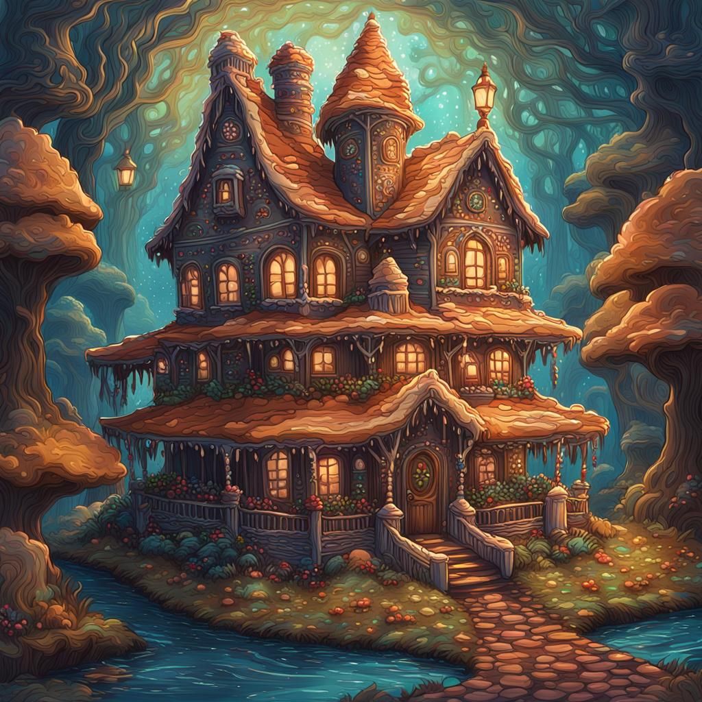 Gingerbread. - AI Generated Artwork - NightCafe Creator