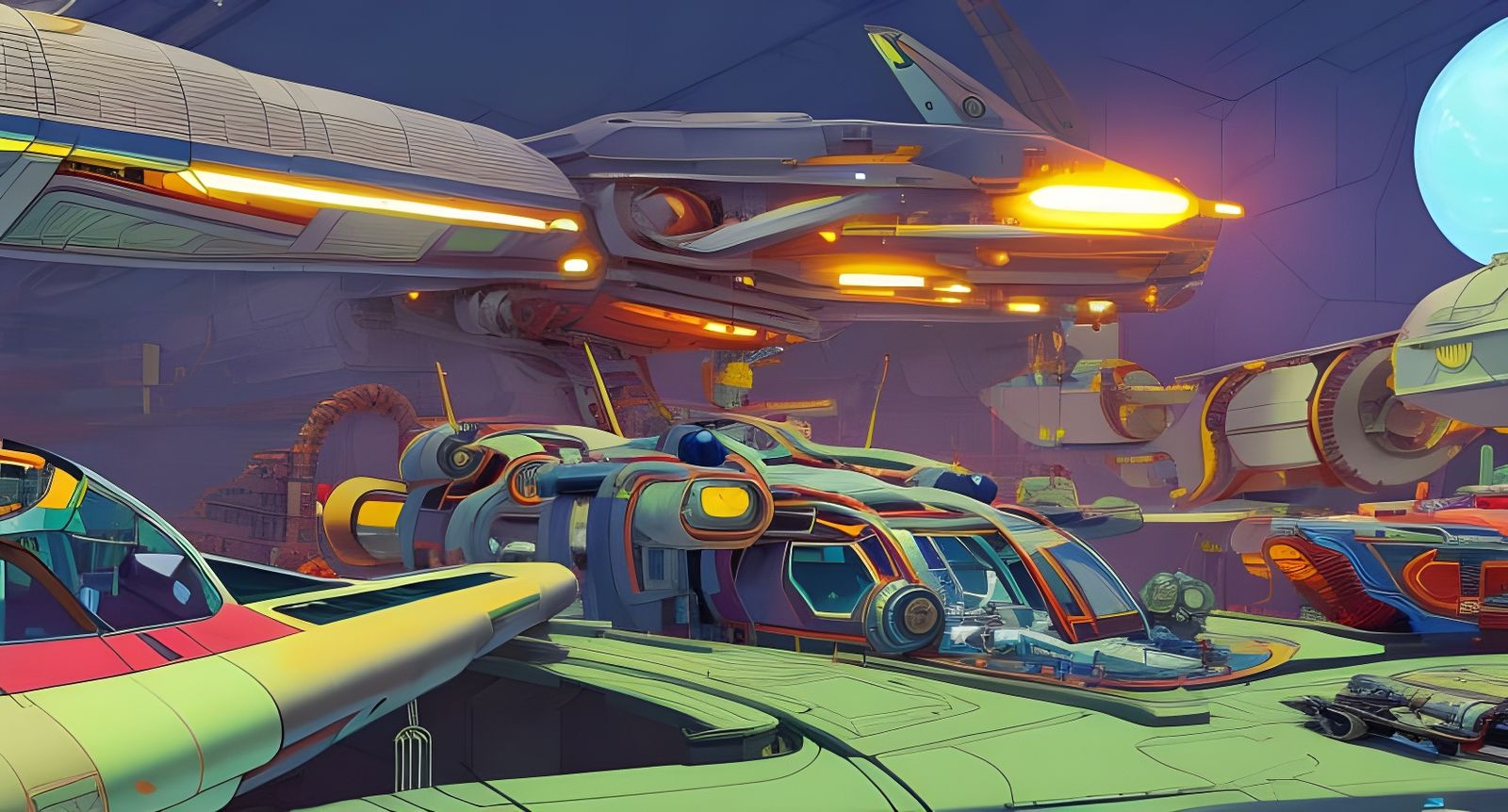 Hovercraft Simulator - AI Generated Artwork - NightCafe Creator