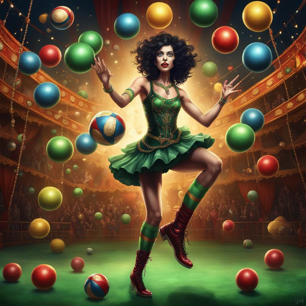 A Juggler 6 - AI Generated Artwork - NightCafe Creator